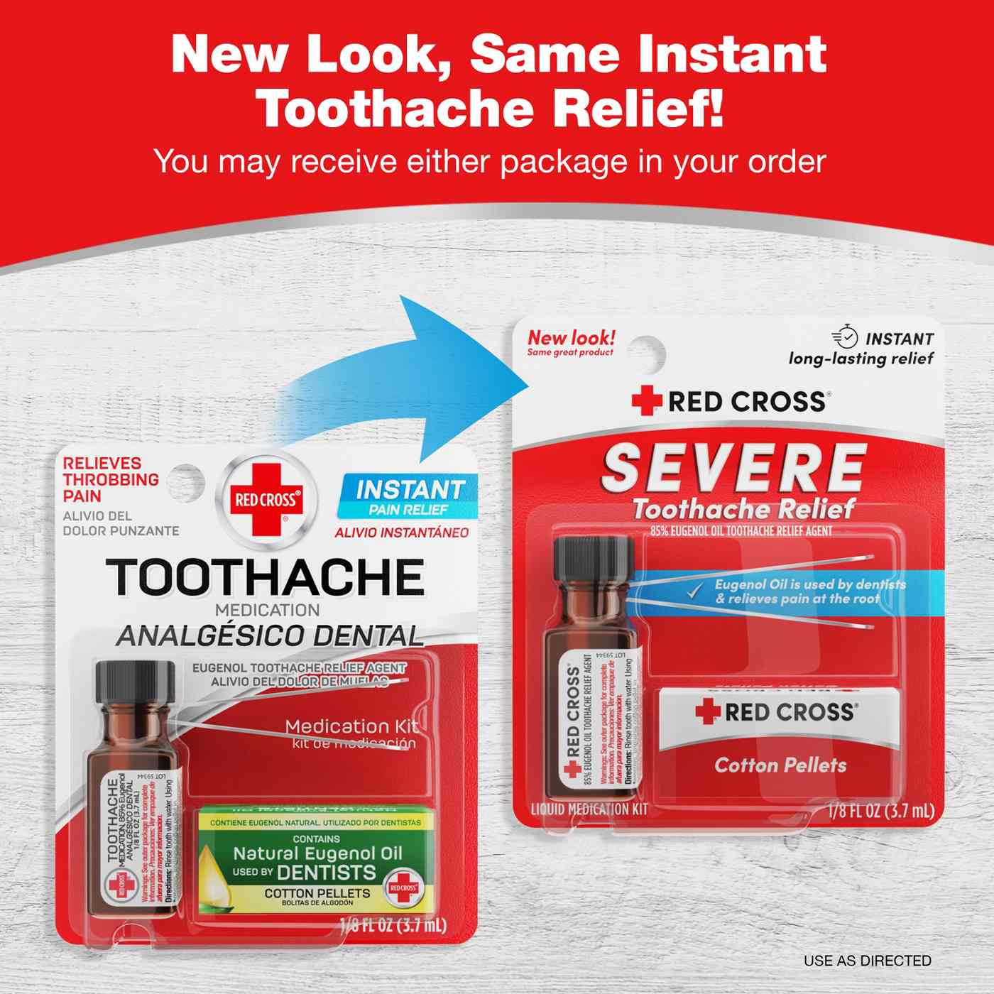 Red Cross Severe Toothache Relief Kit - Shop Oral pain relief at H-E-B