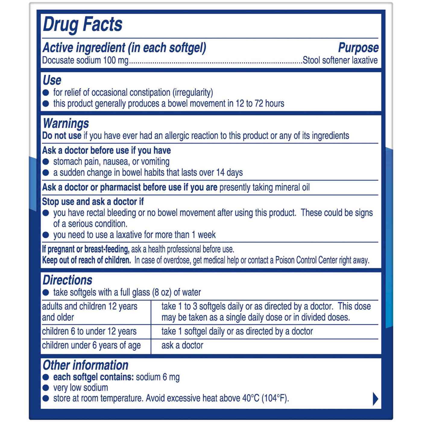 Phillips Stool Softner Liquid Gels - Shop Digestion & nausea at H-E-B