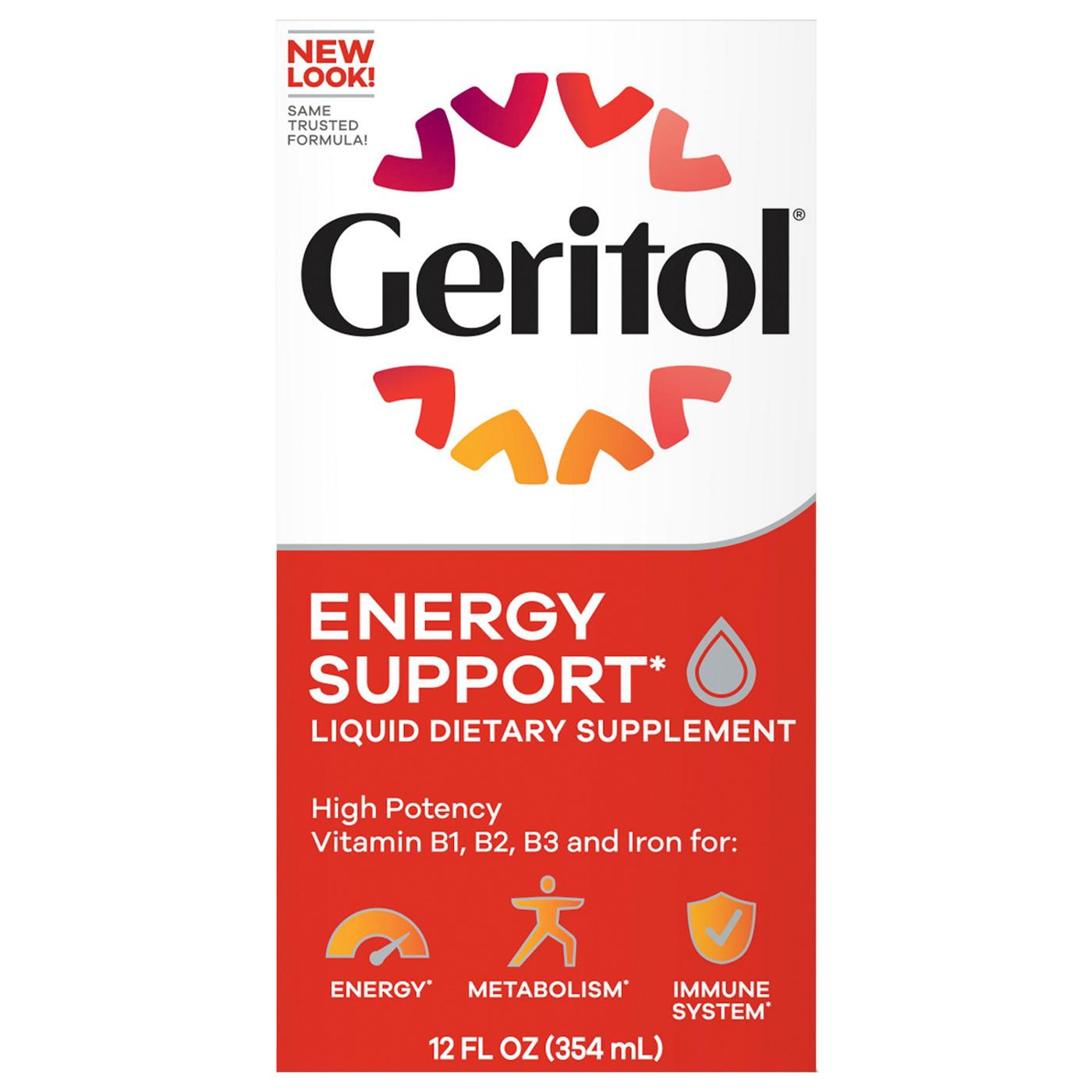 Geritol B-Vitamin & Iron Liquid Supplement - Shop Vitamins A-Z at H-E-B