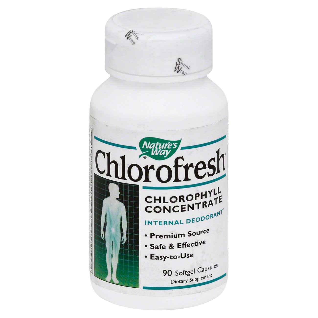 Nature's Way Chlorofresh Chlorophyll Concentrate Internal Deodorant ...