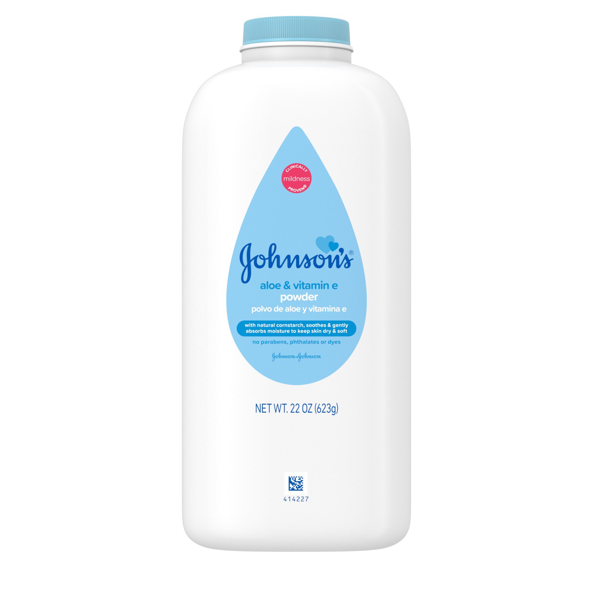 Johnson's Baby Cornstarch Baby Powder with Aloe & Vitamin E - Shop ...