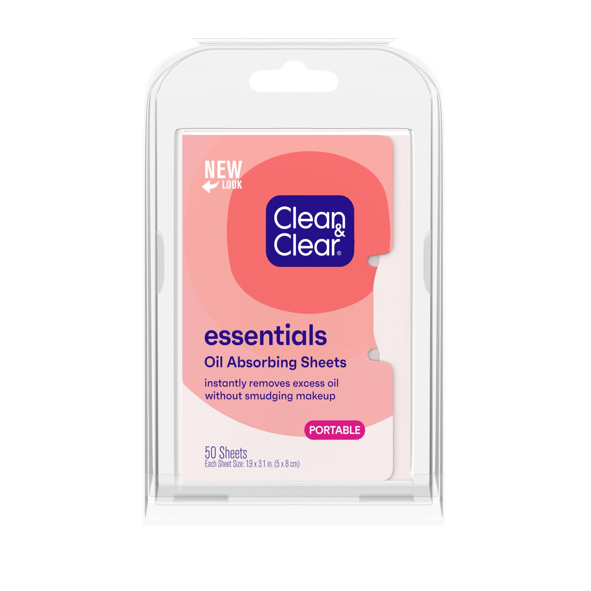 Clean & Clear Essentials Oil Absorbing Face Sheets for Oily Skin - Shop ...
