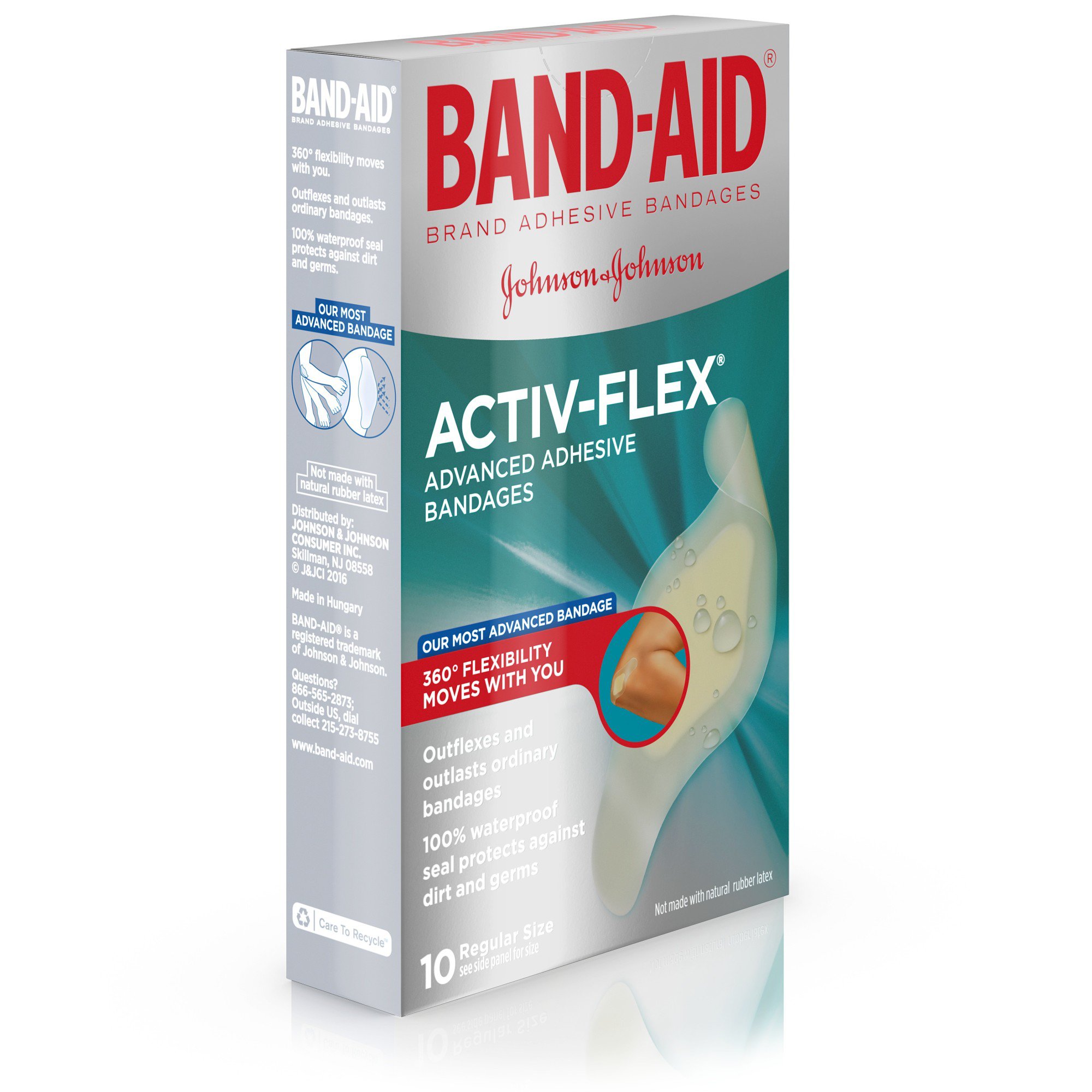 Band-Aid Brand Activ-Flex Adhesive Bandages - Shop Bandages & gauze at ...