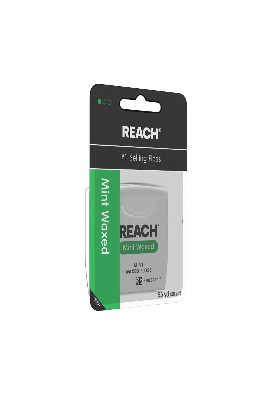 Reach Reach Mint Waxed Floss - Shop Floss at H-E-B