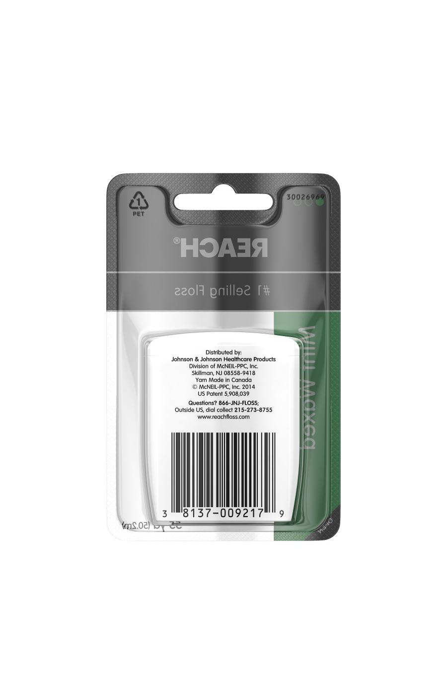 Reach Reach Mint Waxed Floss - Shop Floss at H-E-B