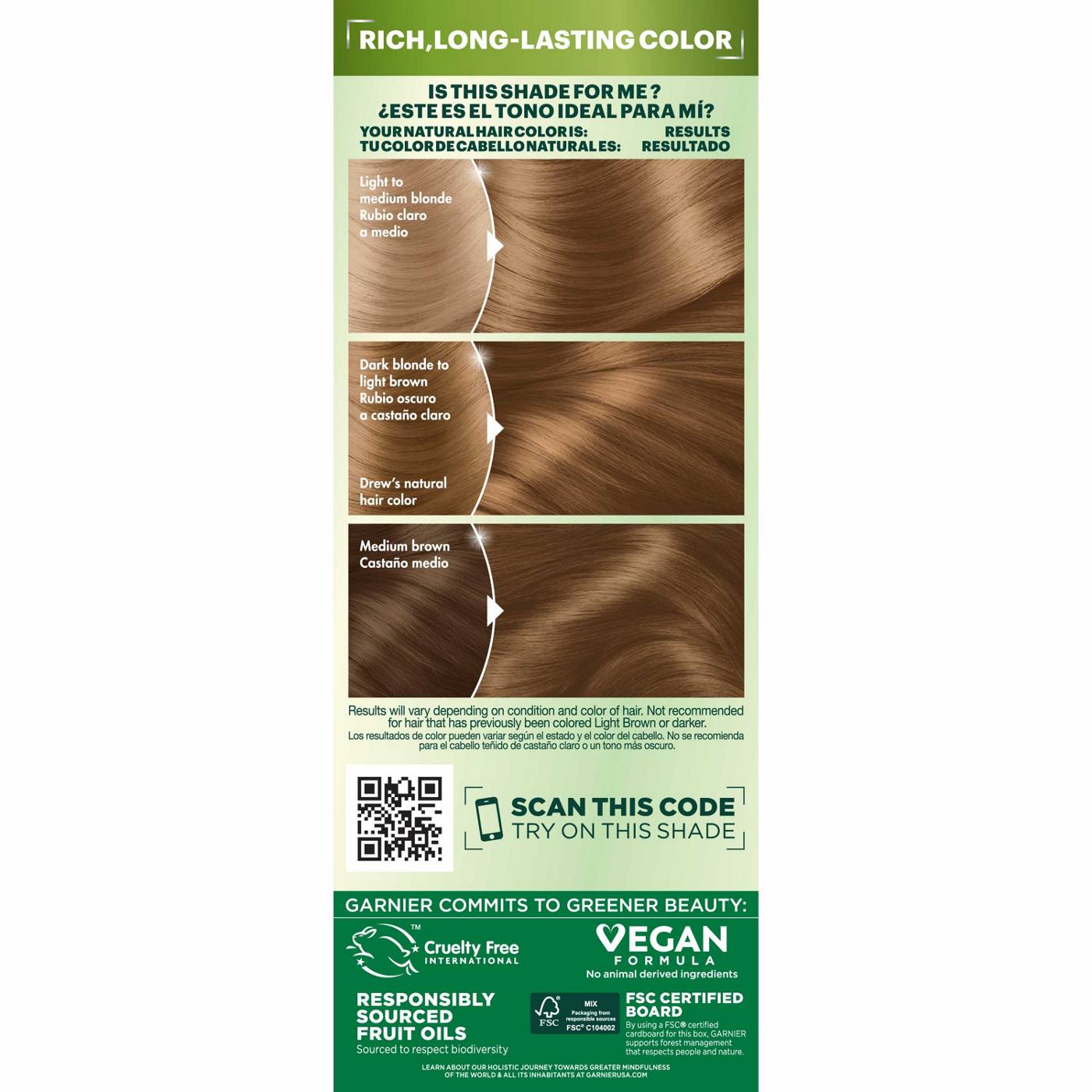 Garnier Nutrisse Nourishing Hair Color Creme - 70 Dark Natural Blonde ...