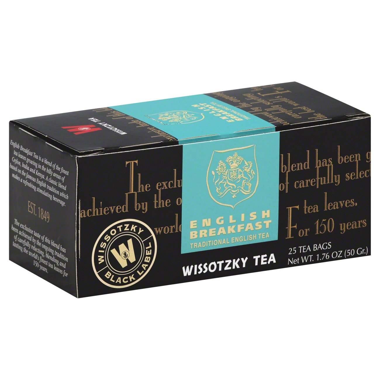 Wissotzky Tea Kosher English Breakfast Tea Bags - Shop Tea at H-E-B