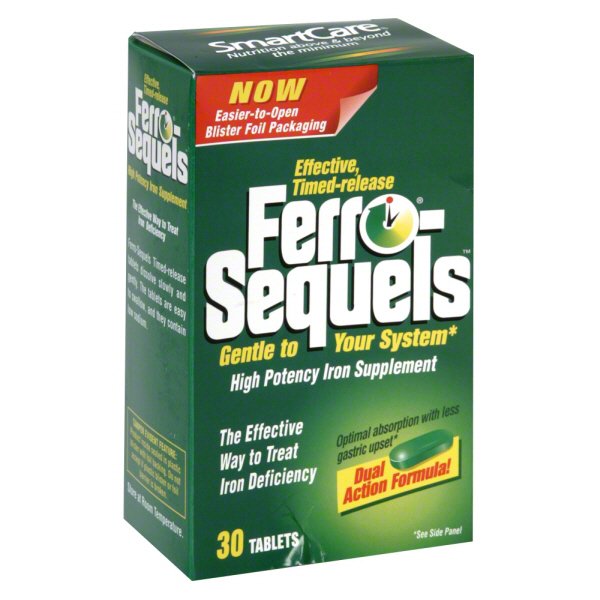 Ferro-Sequels High Potency Iron Supplement Tablets - Shop Minerals at H-E-B