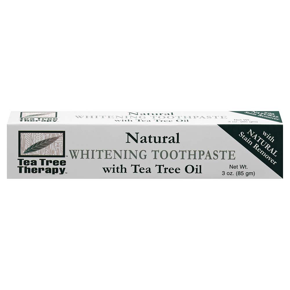 Tea Tree Therapy Natural Whitening Toothpaste - Shop Toothpaste at H-E-B