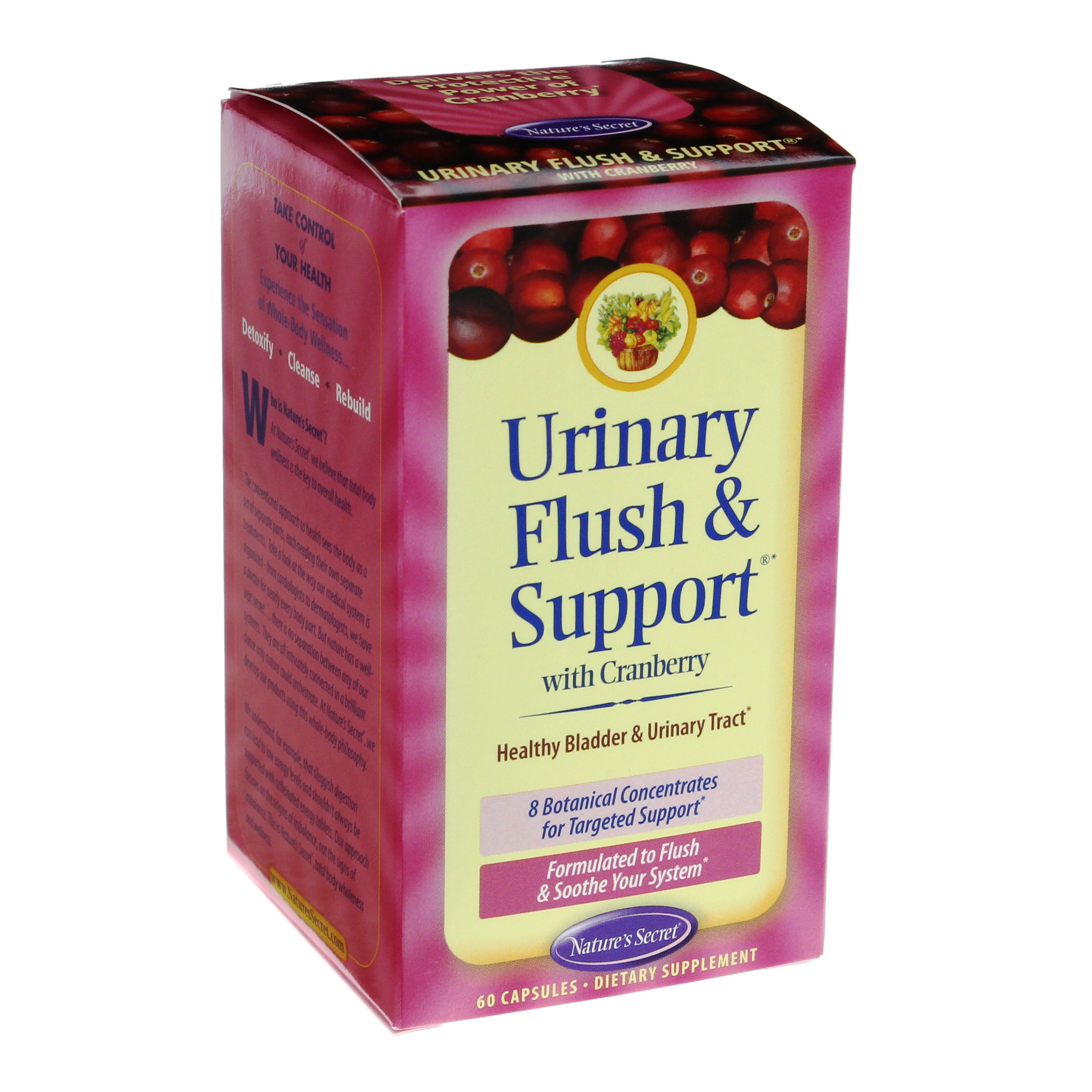 Nature's Secret Urinary Flush & Support Capsules with Cranberry - Shop ...