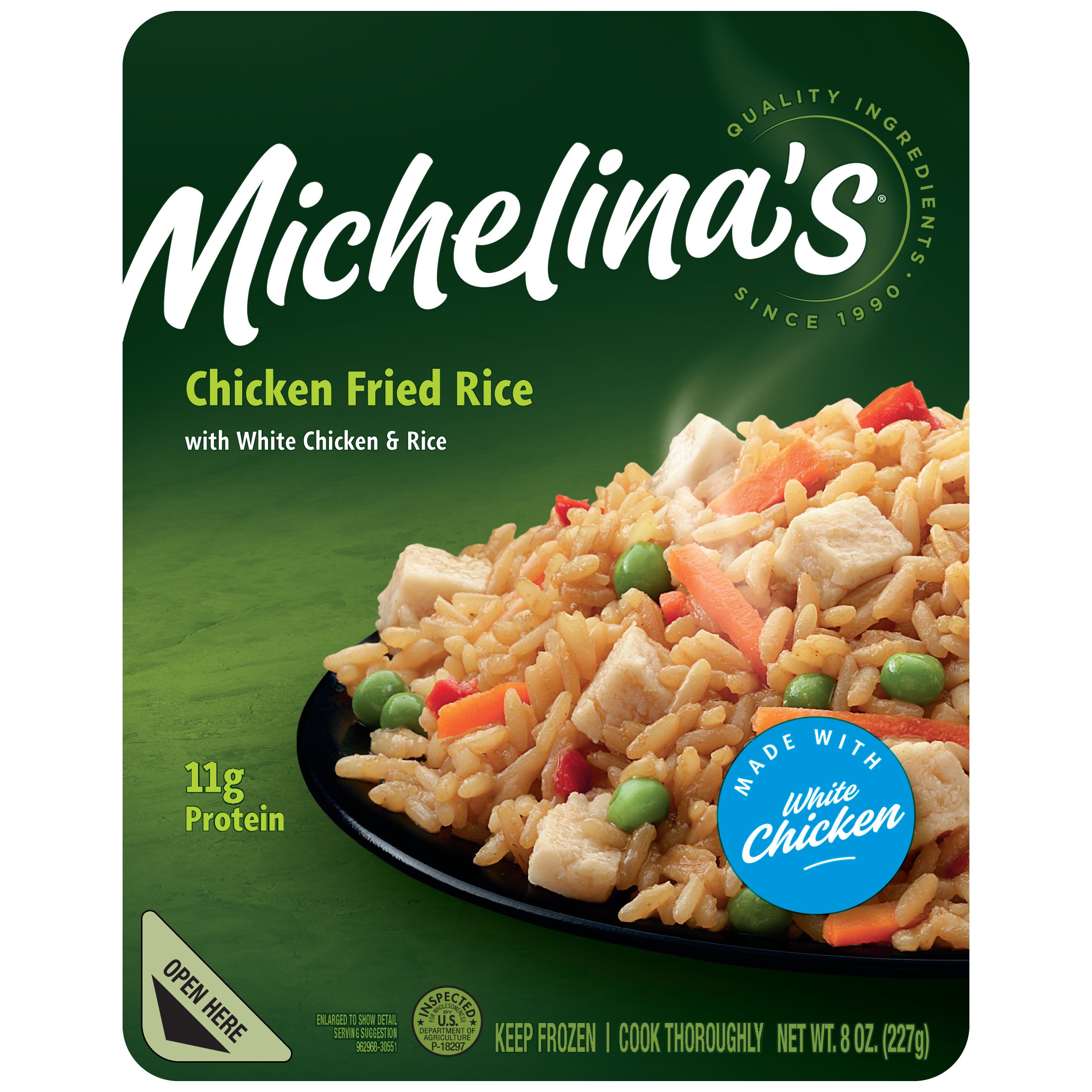 Michelina's Chicken Fried Rice Frozen Meal - Shop Entrees & sides at H-E-B