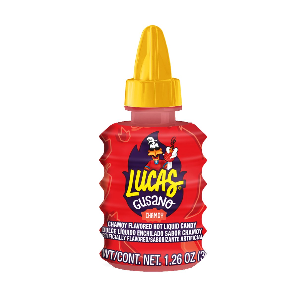 Lucas Gusano Liquid Chamoy Flavor Hot Candy - Shop Candy at H-E-B