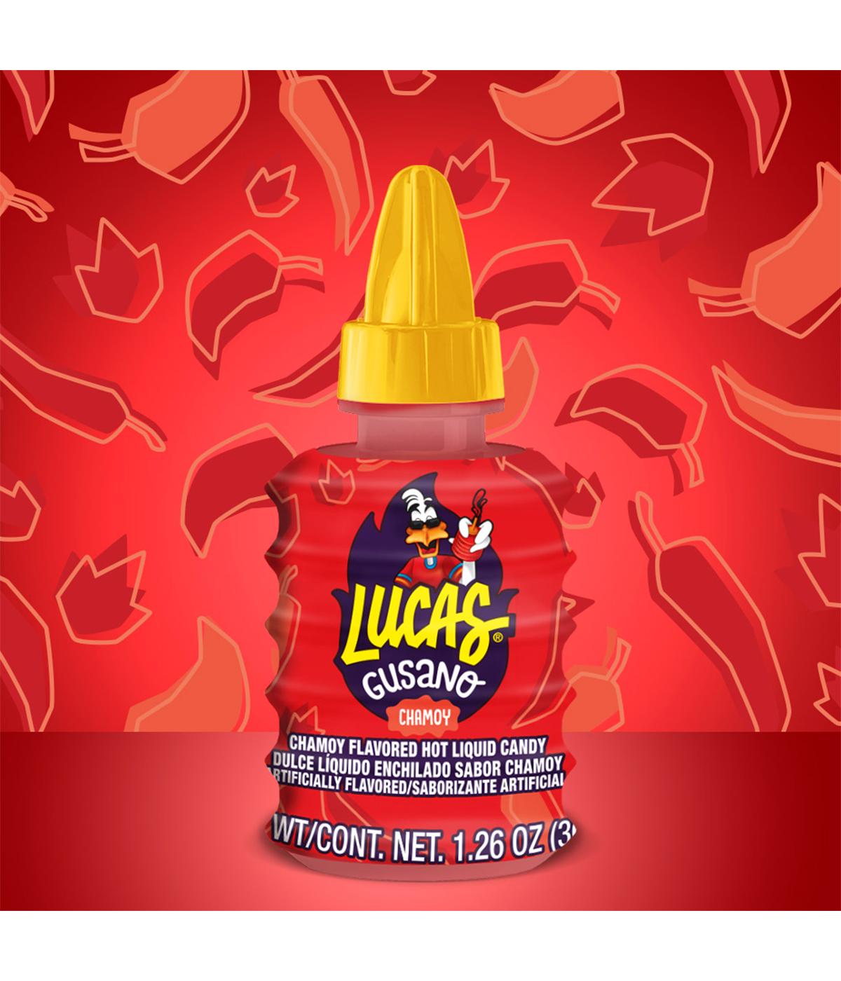 Lucas Gusano Chamoy Liquid Candy - Shop Candy at H-E-B