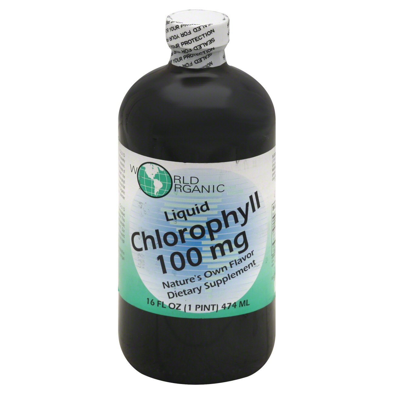 World Organic Liquid Chlorophyll 100 Mg - Shop Diet & fitness at H-E-B