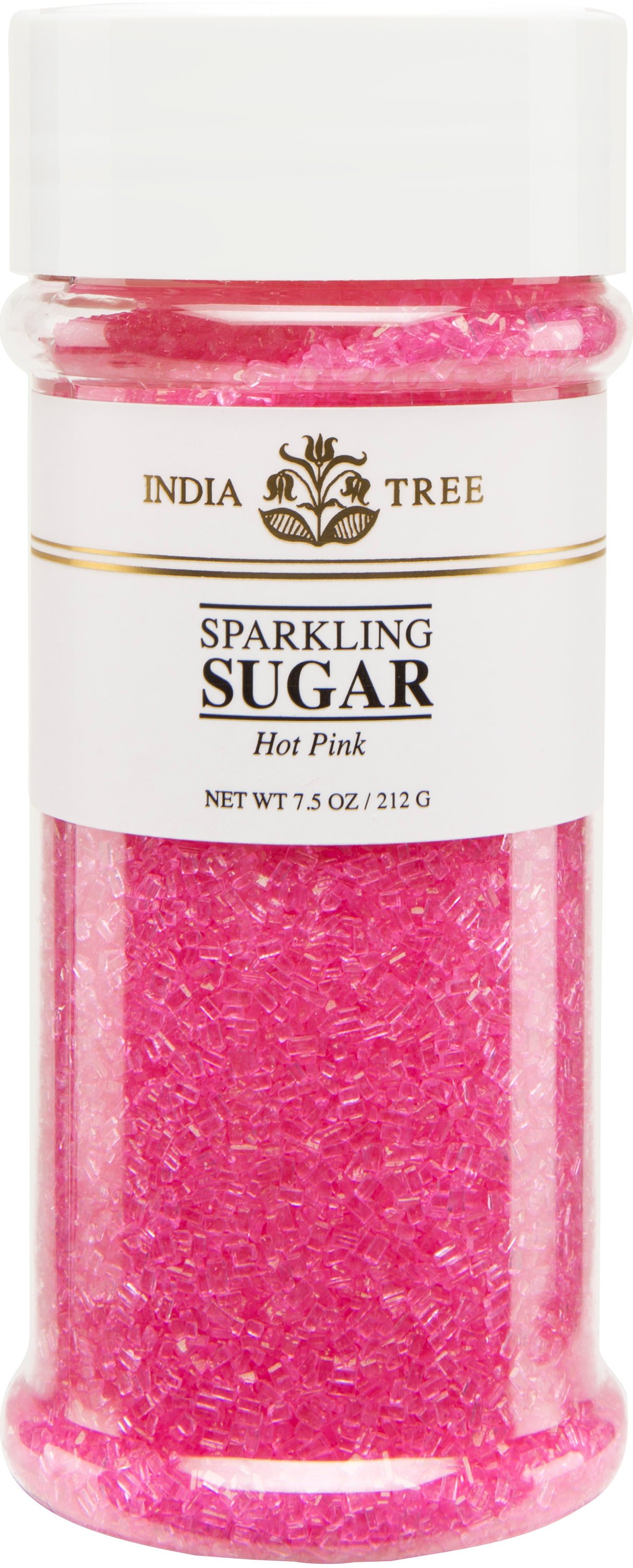 India Tree Sparkling Hot Pink Sugar - Shop Baking Ingredients at H-E-B