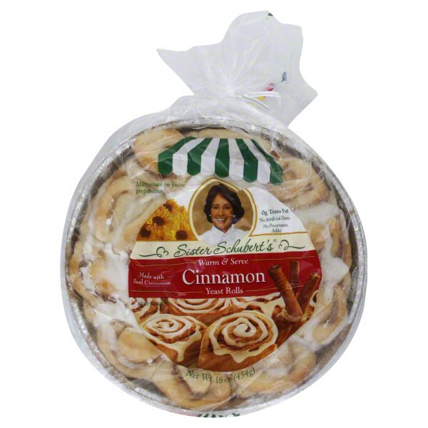 Sister Schubert's Warm & Serve Cinnamon Yeast Rolls - Shop Desserts ...