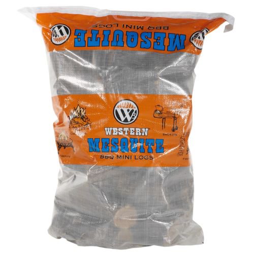 Western BBQ Mini Mesquite Logs - Shop Charcoal, wood & fuel at H-E-B