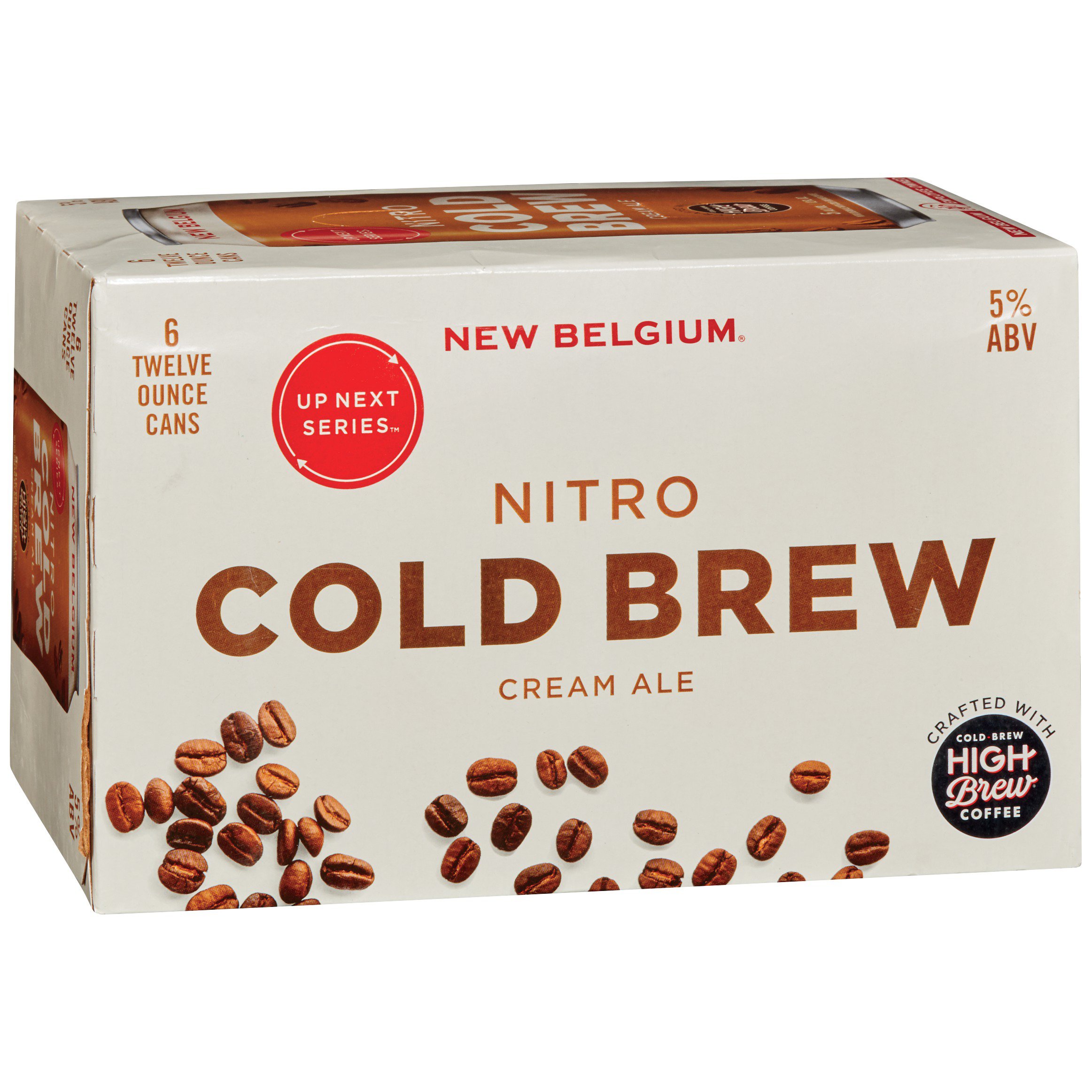 New Belgium Nitro Cold Brew Ale Seasonal Beer 12 oz Cans - Shop Beer at ...