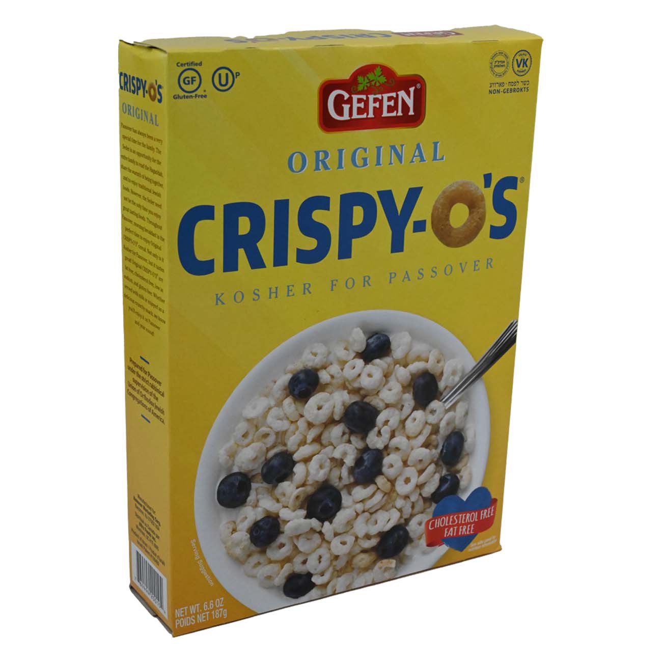 Gefen Plain Crispy-O's Passover Cereal - Shop Cereal at H-E-B