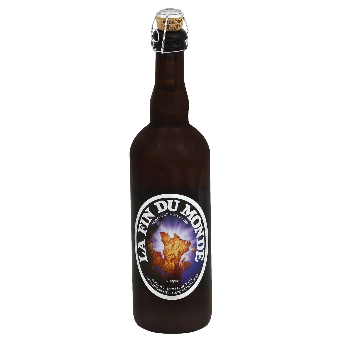 Unibroue La Fin Du Monde Beer Bottle - Shop Beer at H-E-B