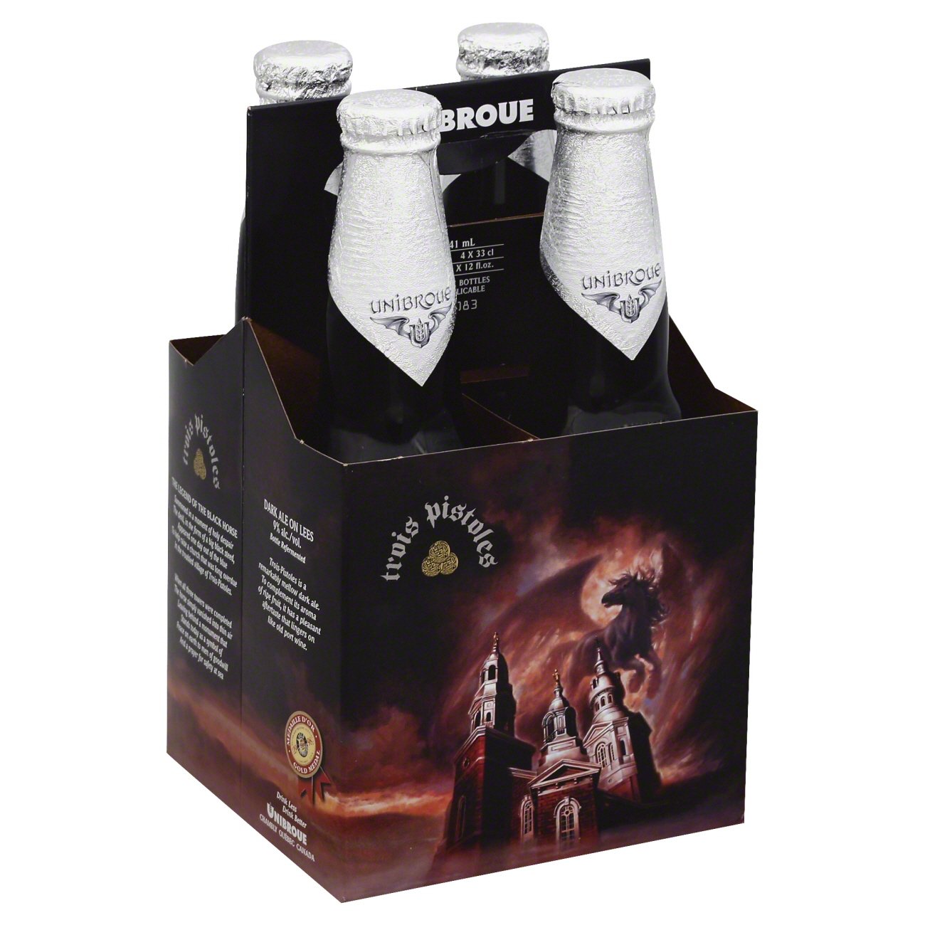 Unibroue Trois Pistoles 4 pk Bottles, 12 oz | Central Market - Really ...