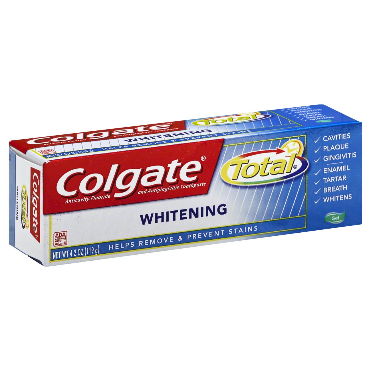 Colgate Total Whitening Gel Toothpaste - Shop Toothpaste at H-E-B