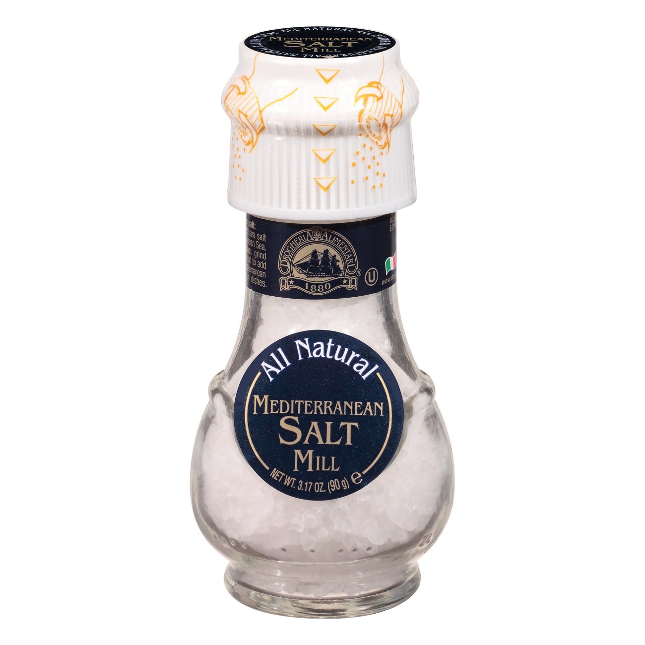 Drogheria & Alimentari Mediterranean Salt with Grinder - Shop Herbs ...