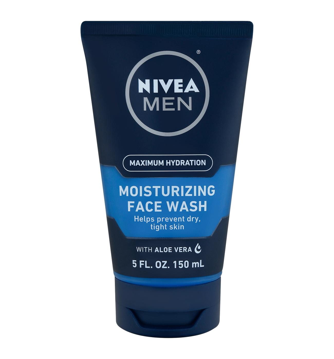 NIVEA Men Maximum Hydration Moisturizing Face Wash - Shop Facial ...