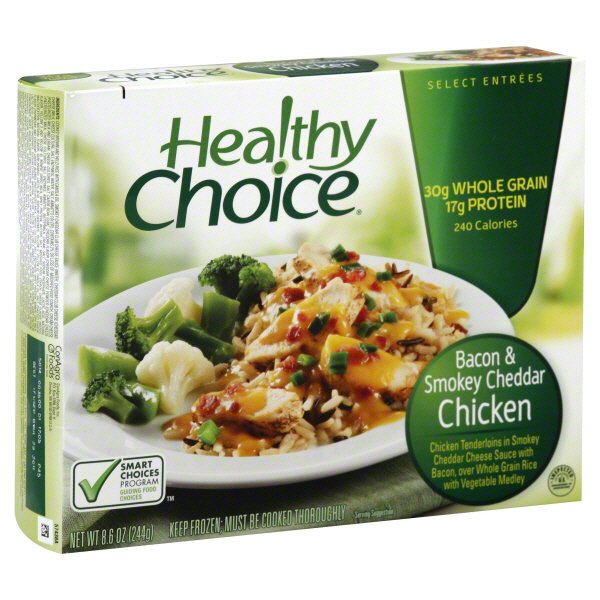Healthy Choice Select Entrees Bacon & Smokey Cheddar Chicken - Shop ...
