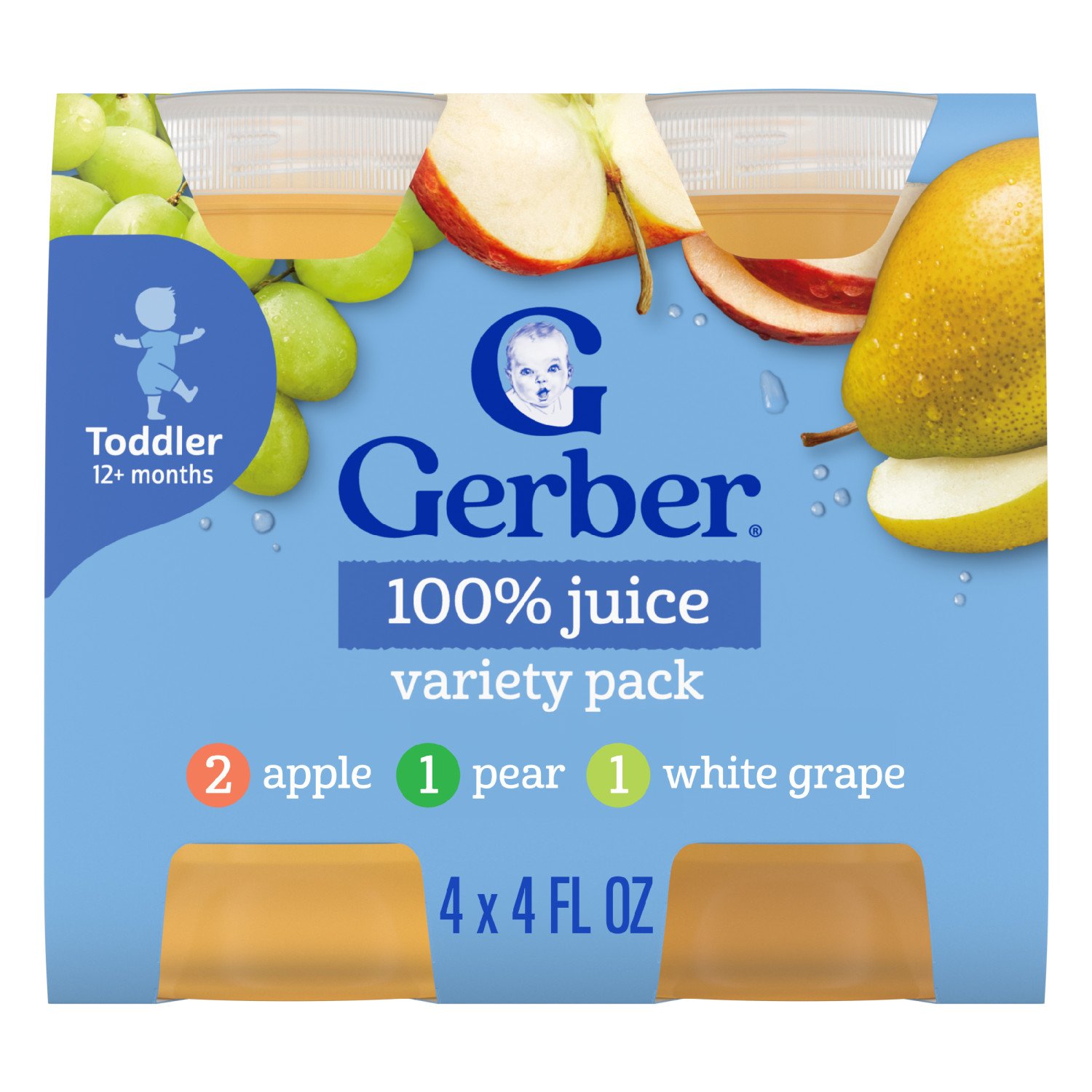 Gerber Fruit Juice - Variety Pack - Shop Juice & water at H-E-B