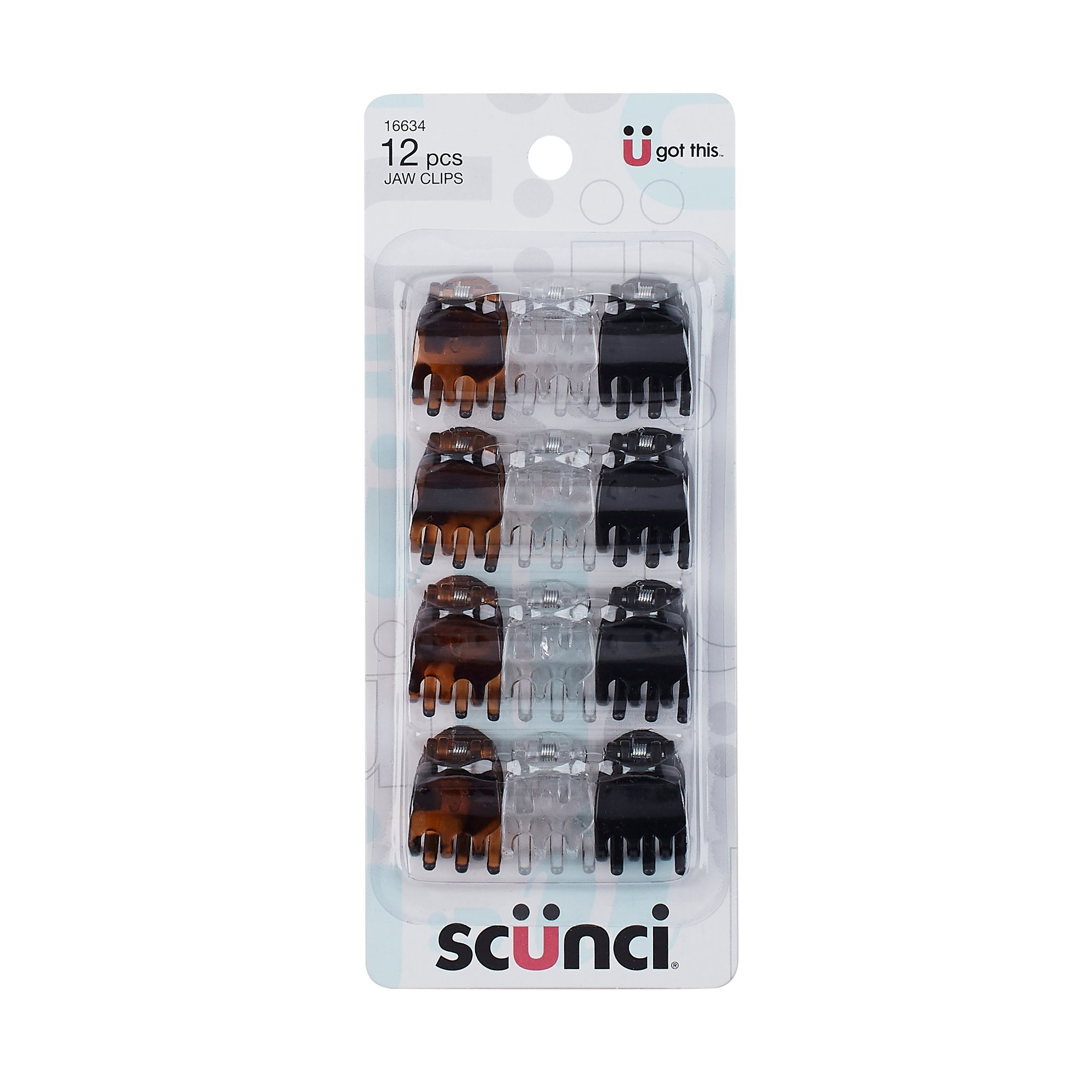 Scunci Effortless Beauty Small Chunky Jaw Clips - Shop Hair accessories ...