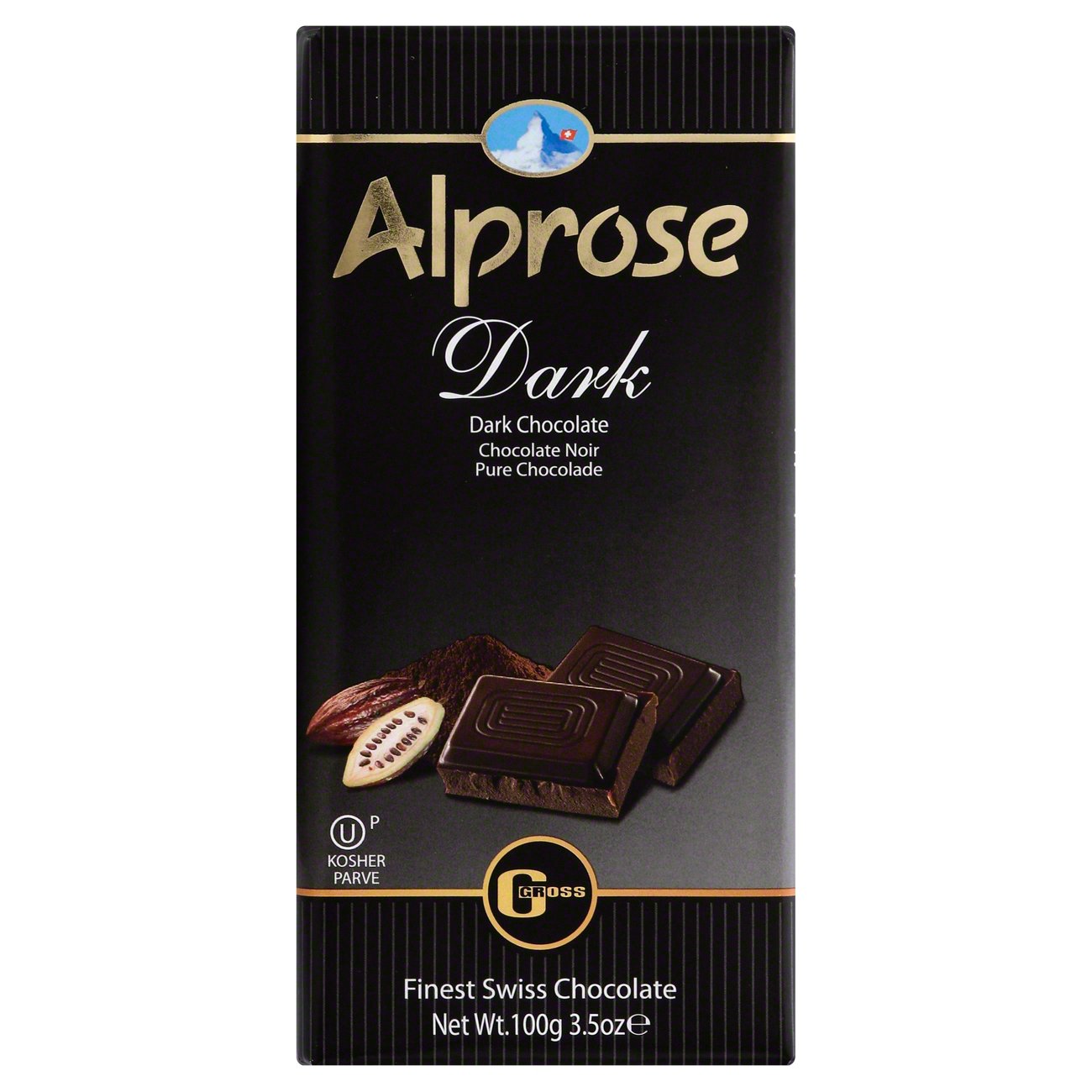 Alprose Kosher Swiss Dark Chocolate - Shop Candy at H-E-B