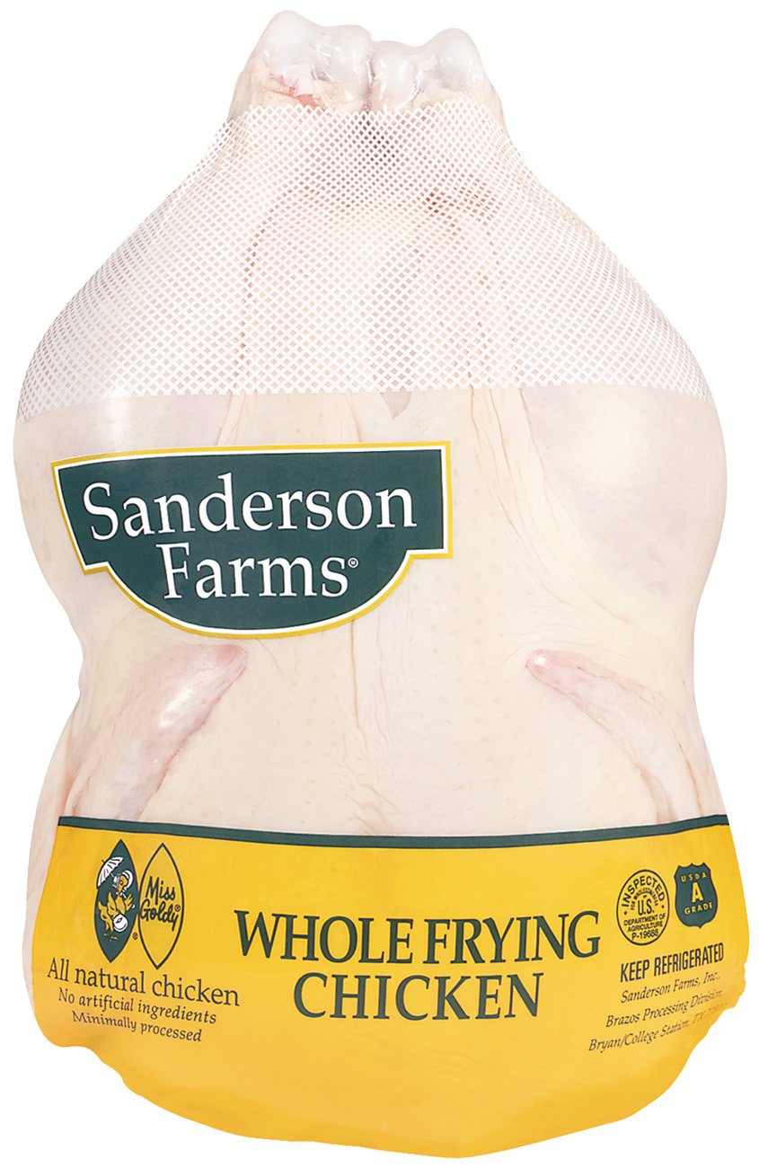 Sanderson Farms Whole Grade A Fryer - Shop Chicken at H-E-B