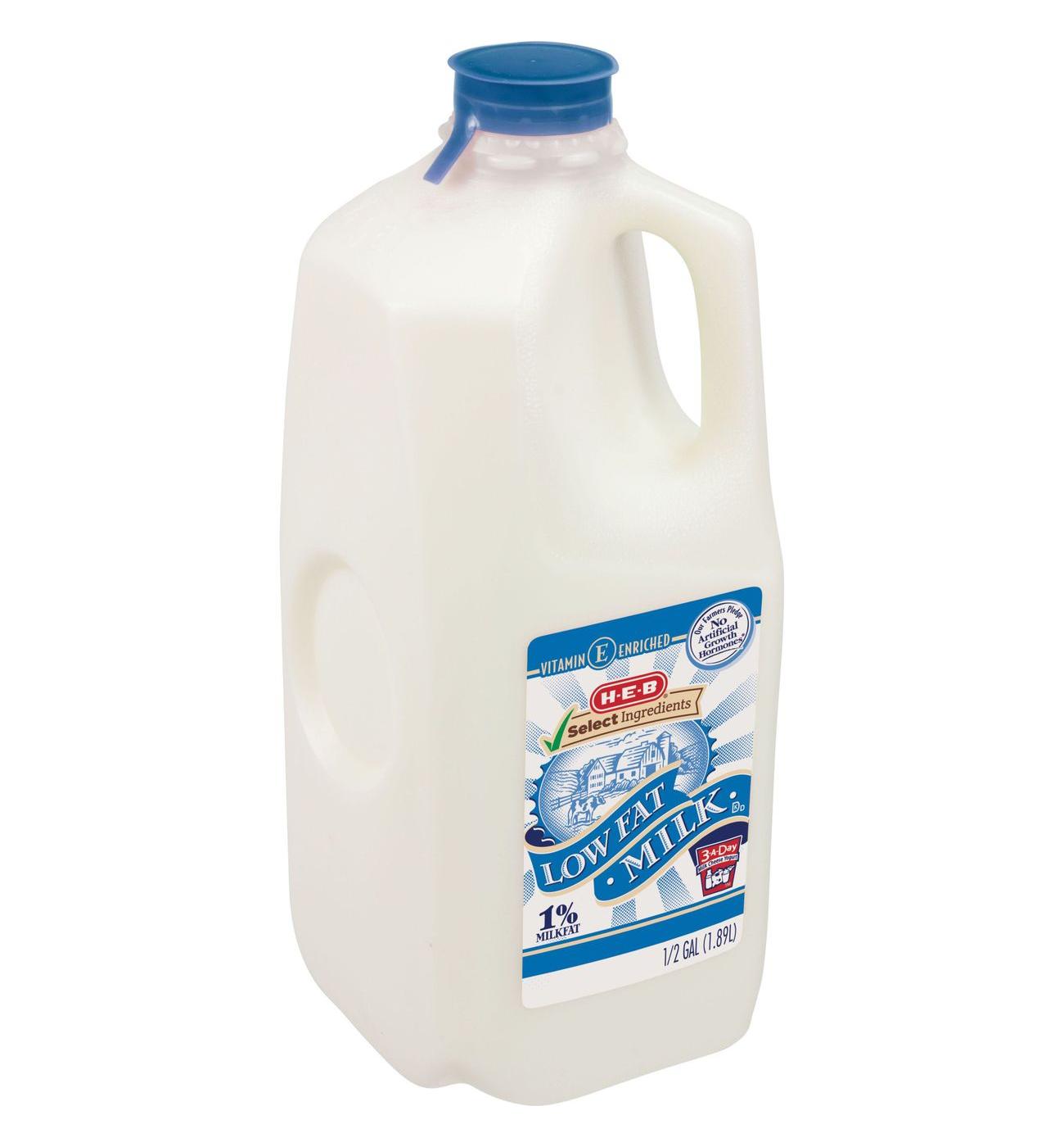 H-E-B Low Fat 1% Milk - Shop Milk at H-E-B