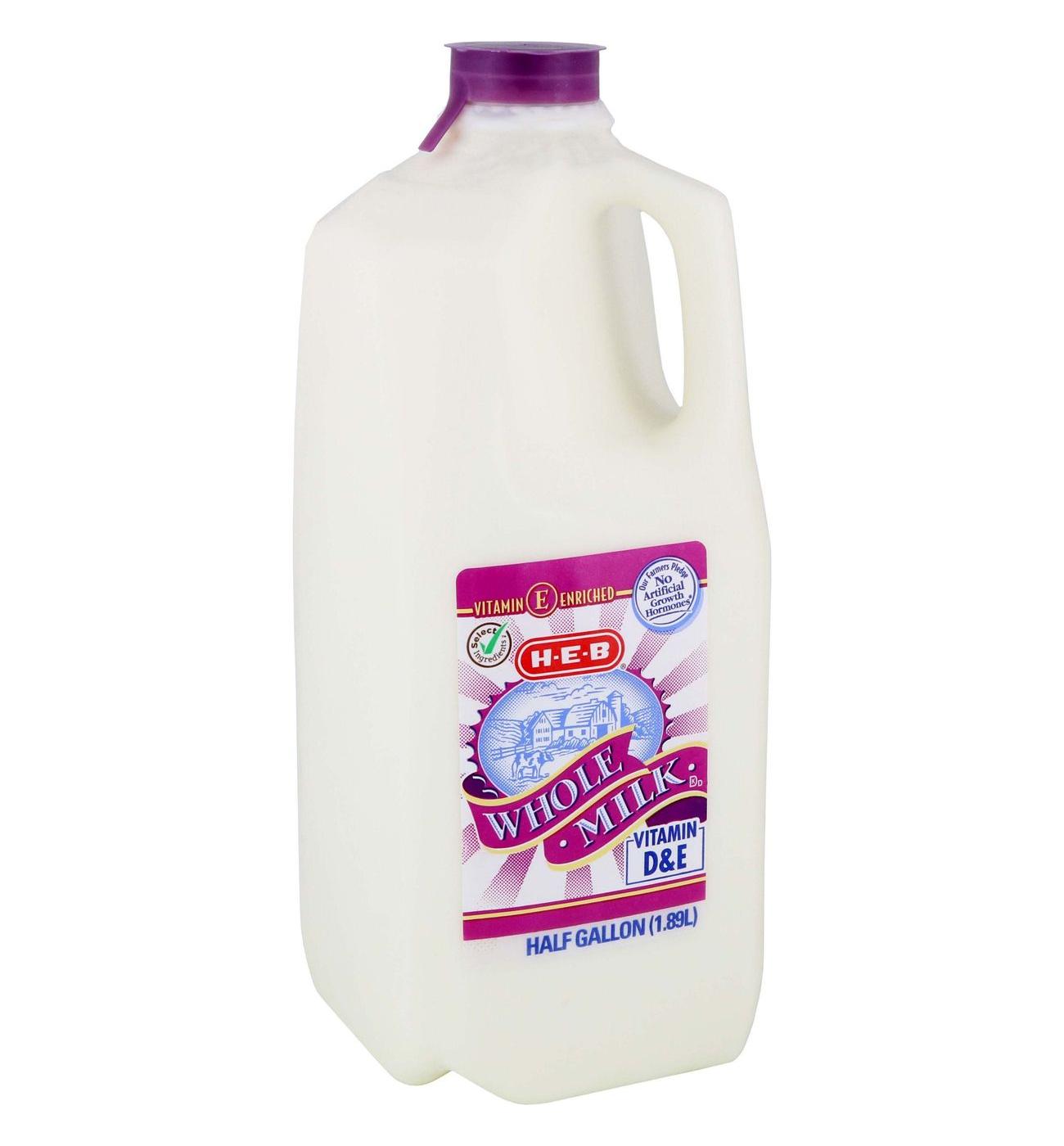 H-E-B Whole Milk - Shop Milk at H-E-B