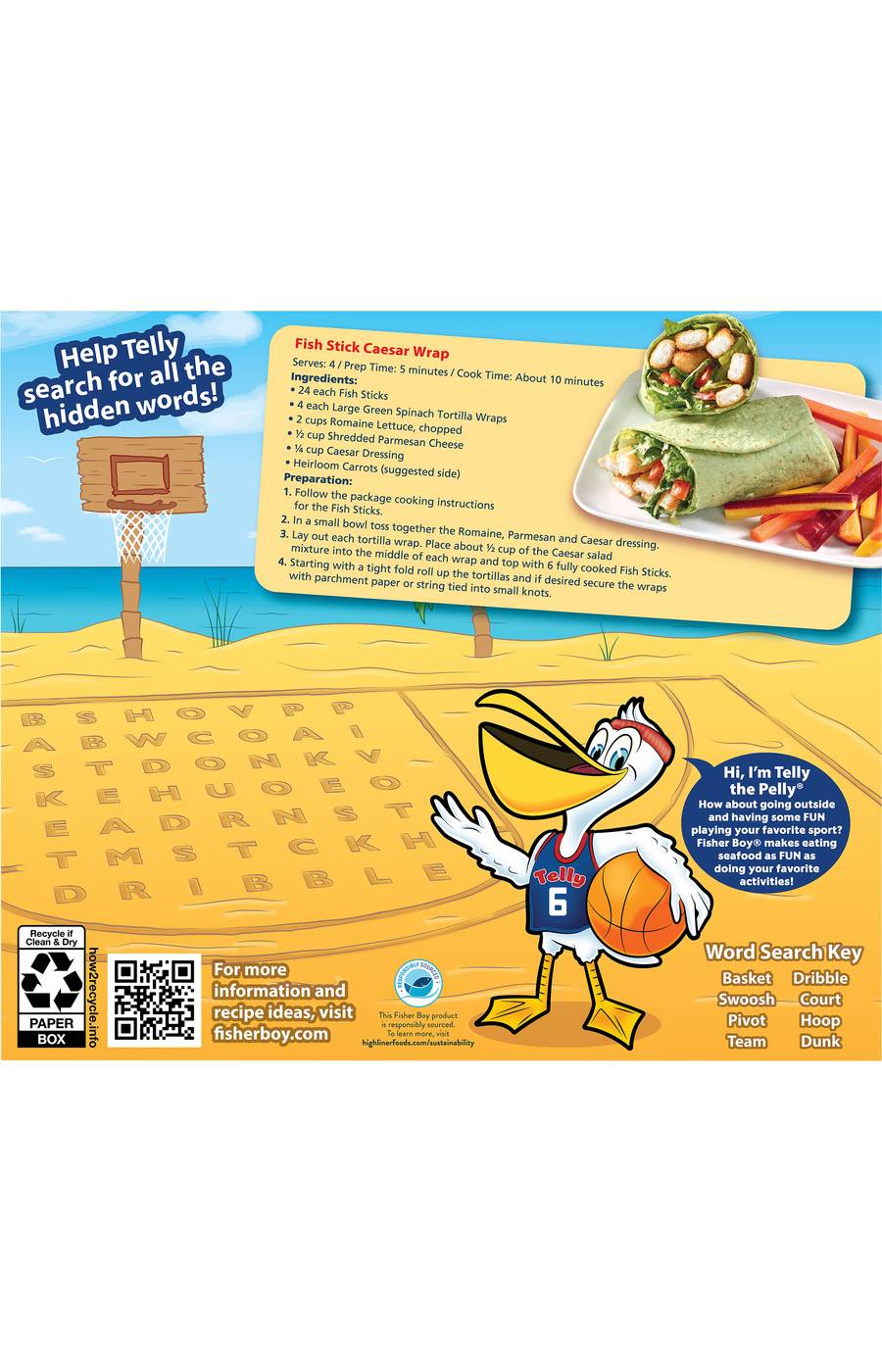 Fisher Boy Frozen Fish Sticks - Shop Fish at H-E-B