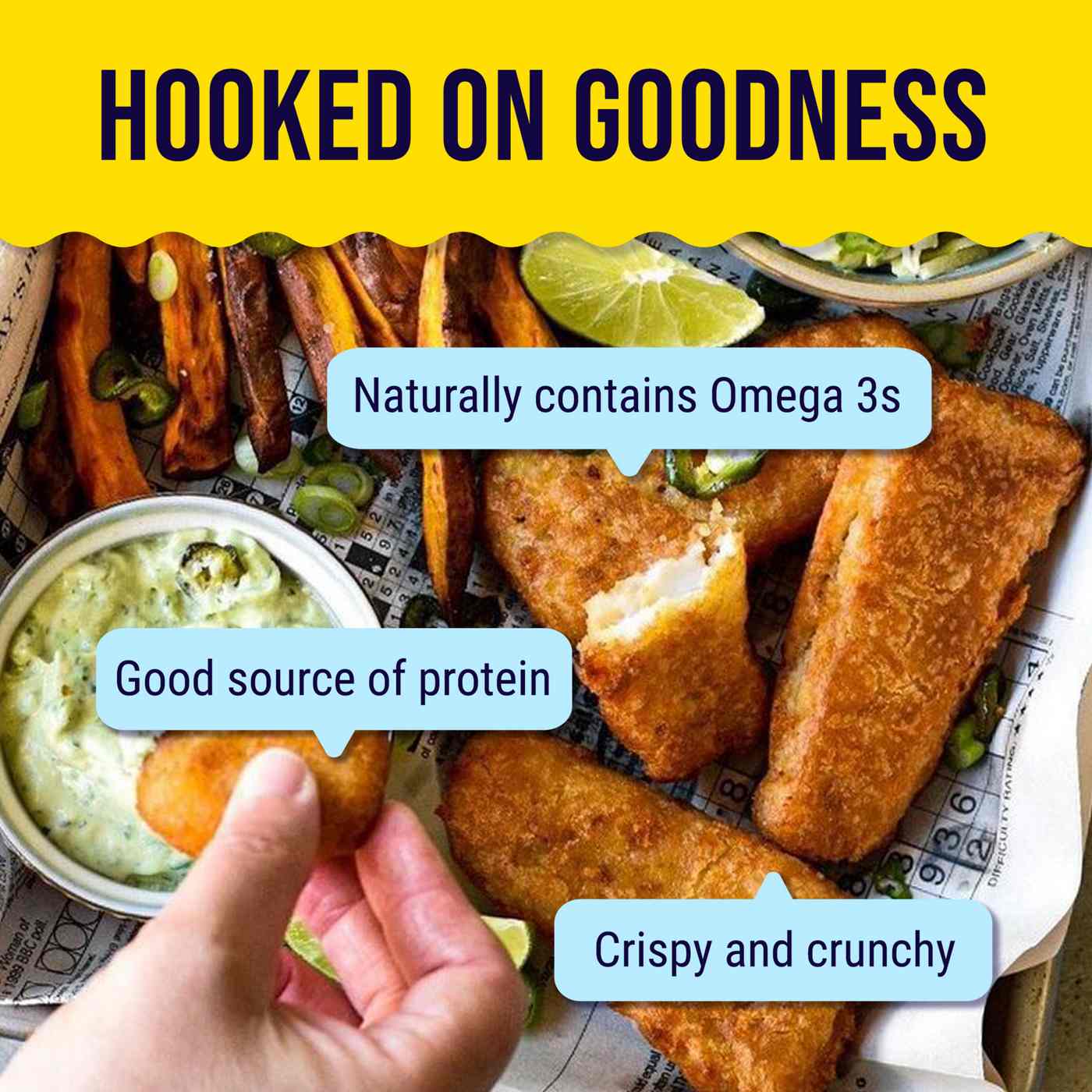 Gorton's Frozen Crunchy Breaded Whole Pollock Fish Fillets - Shop Fish ...