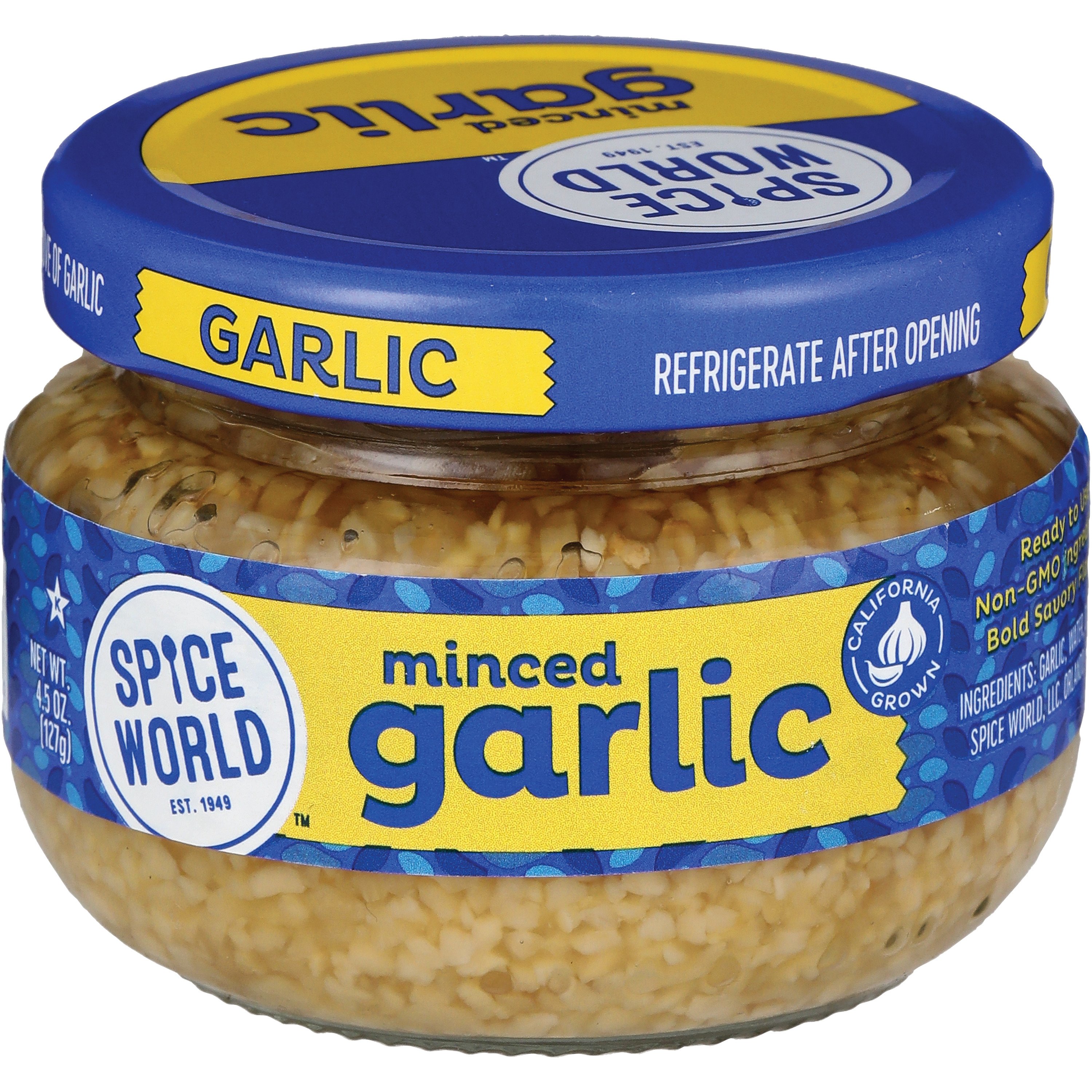 Spice World Minced Garlic - Shop Herbs & spices at H-E-B