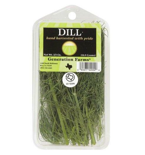 Fresh Dill Cello - Shop Herbs at H-E-B