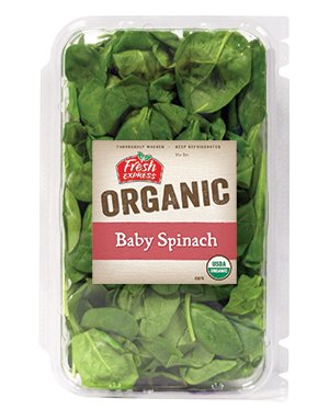 Fresh Organic Baby Spinach, EACH | Central Market - Really Into Food