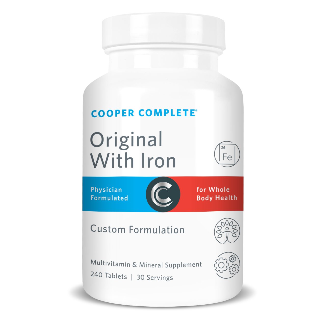 Cooper Complete Iron Multivitamin & Mineral Supplement - Shop ...