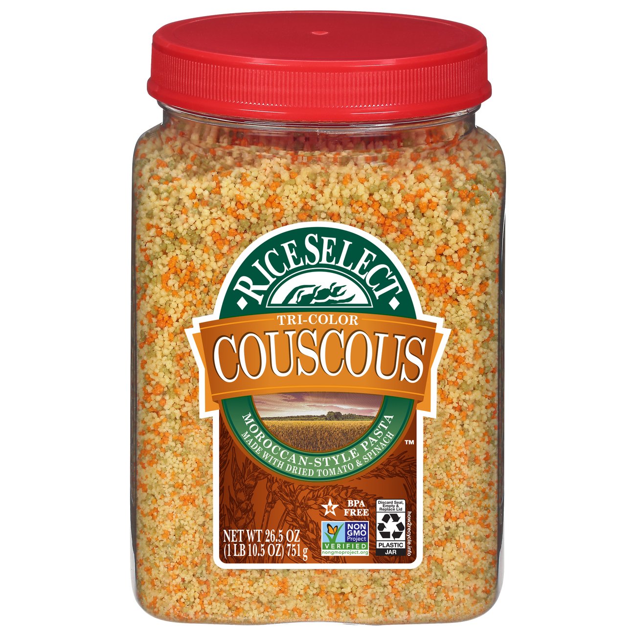 Rice Select Tri-Color Couscous - Shop Pasta at H-E-B