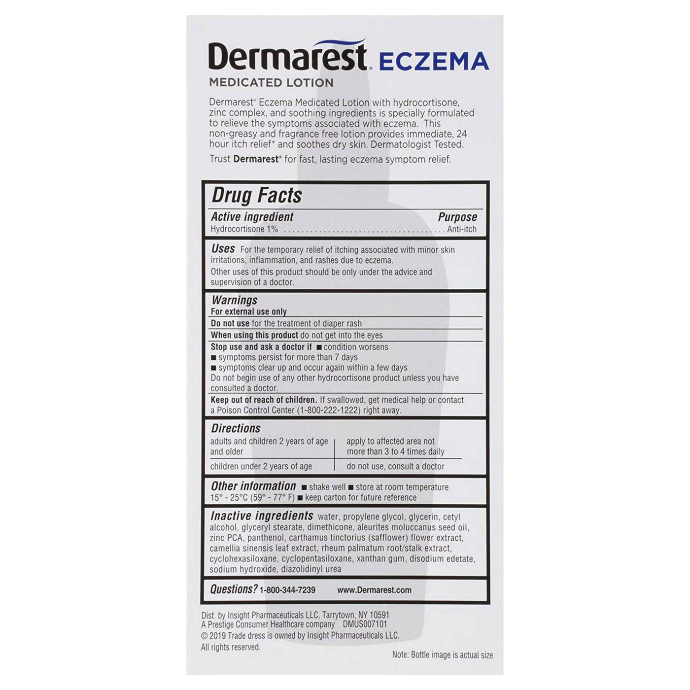 Dermarest Eczema Medicated Lotion - Shop Skin & scalp treatments at H-E-B