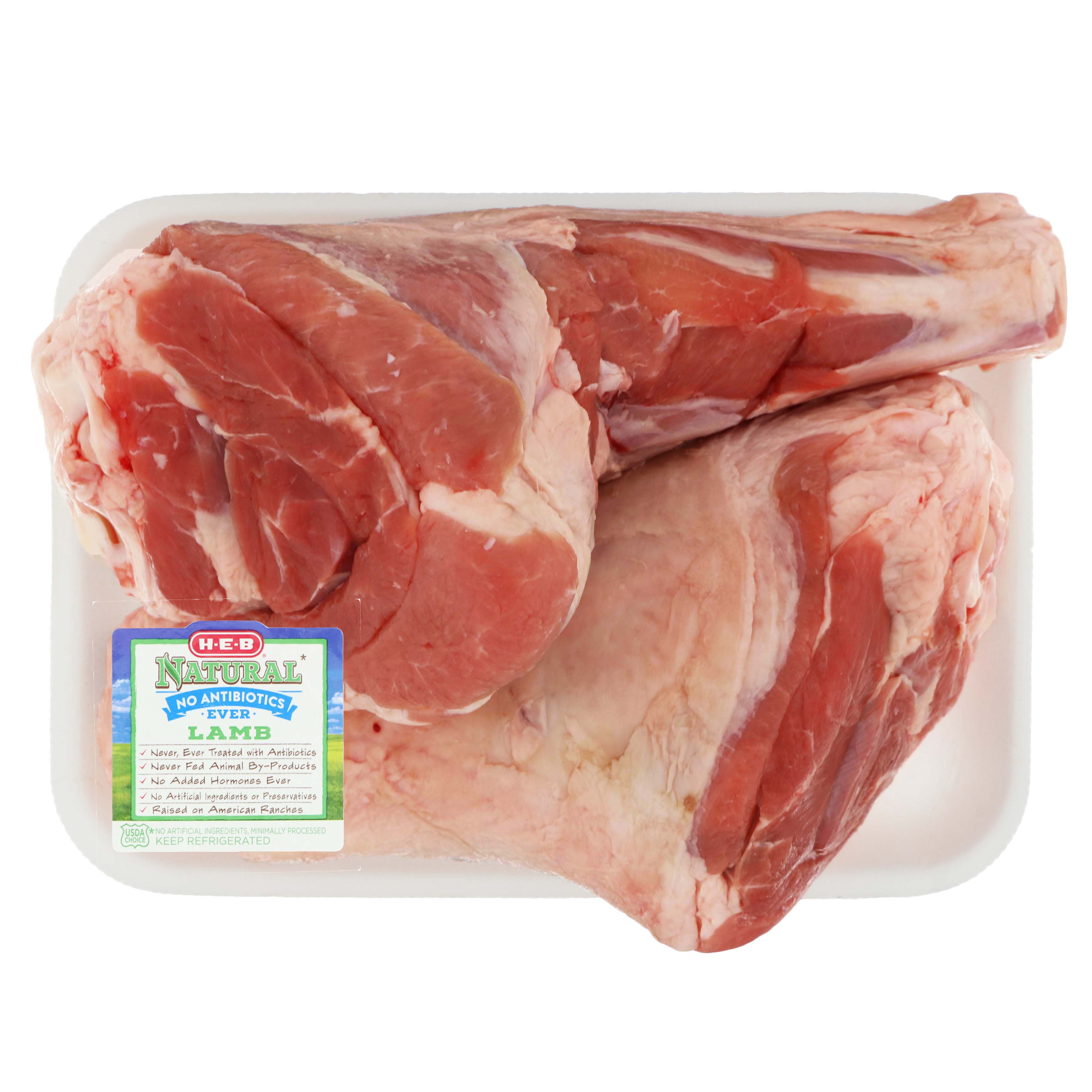 H-E-B Natural Bone-in Lamb Shanks - Shop Lamb & goat at H-E-B
