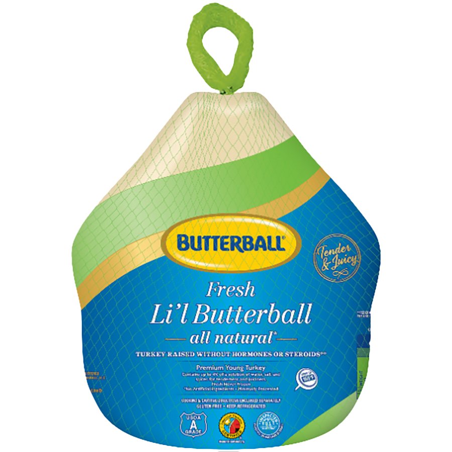Butterball Fresh Li'l Butterball Whole Young Turkey - Shop Turkey at H-E-B
