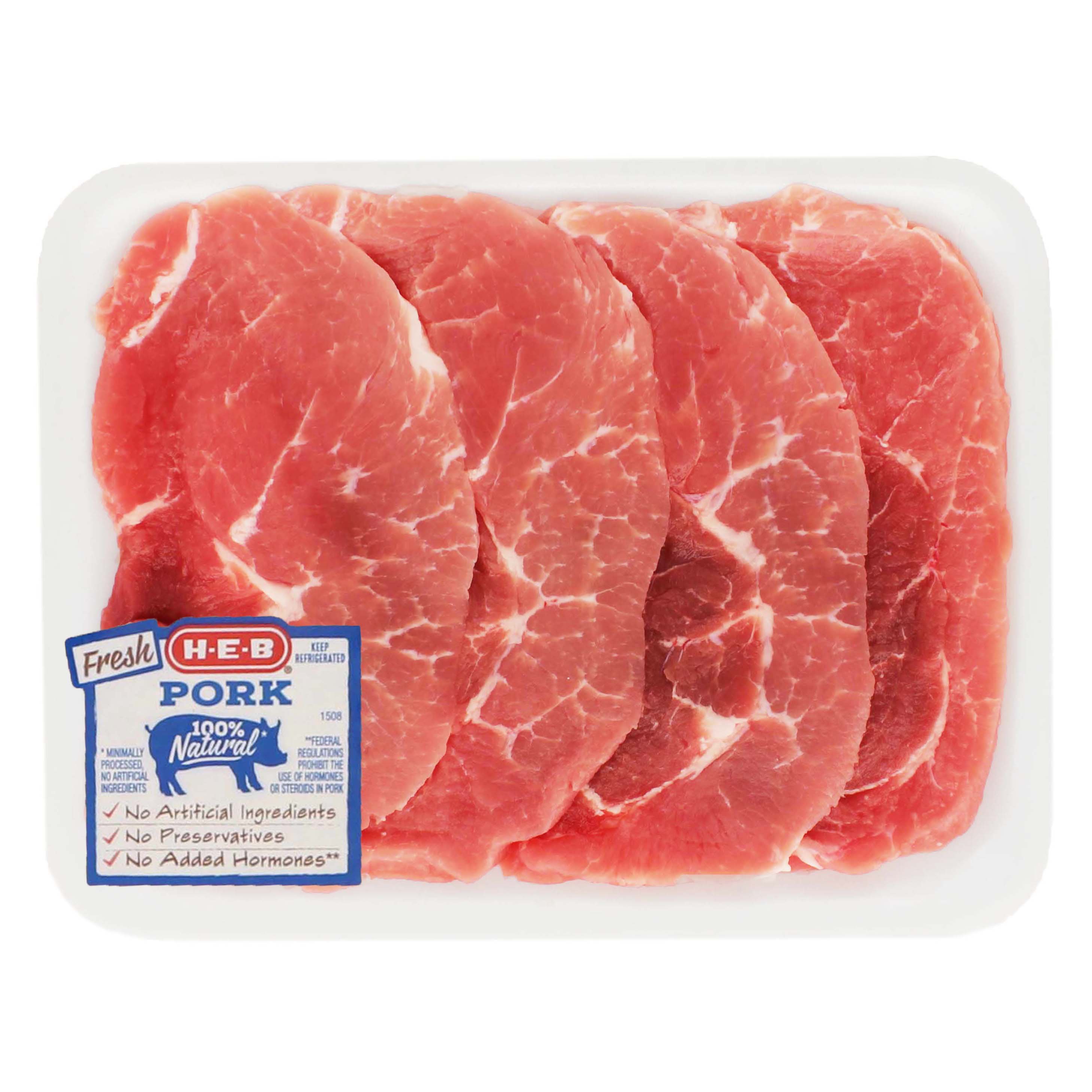 H-E-B Boneless Sirloin Pork Chops, Thin Cut - Shop Pork at H-E-B