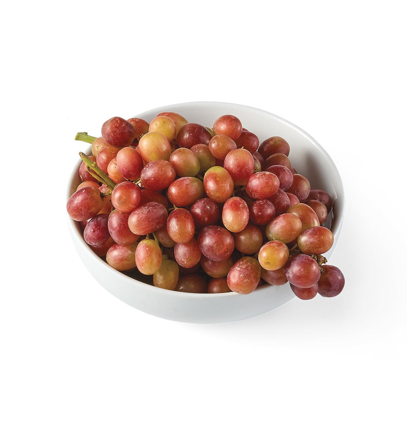 Fresh Organic Red Seedless Grapes - Shop Grapes at H-E-B