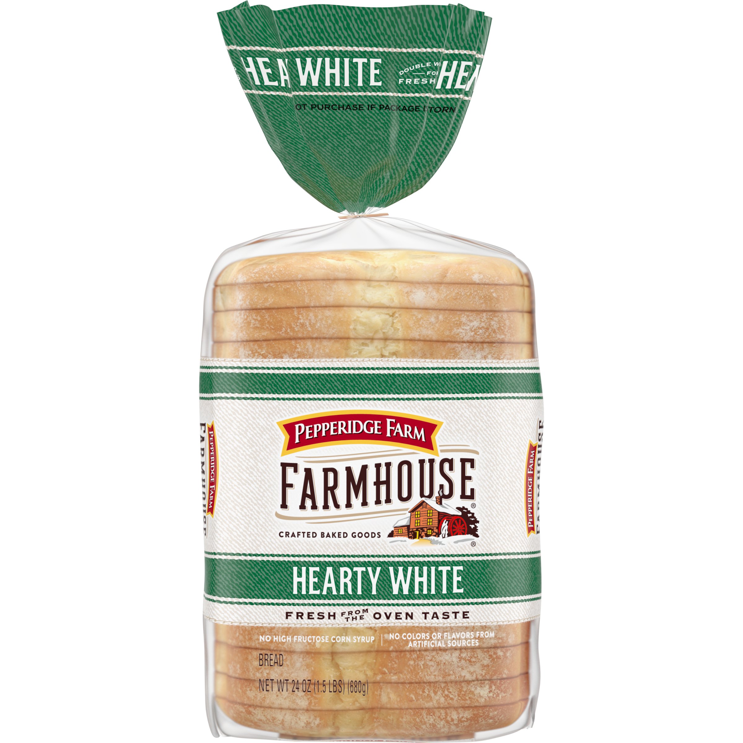 Pepperidge Farm Farmhouse Hearty White Sliced Bread - Shop Sliced bread ...