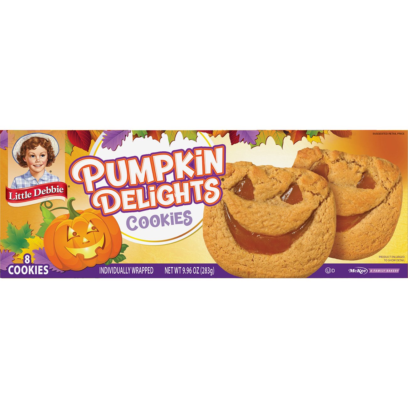 Little Debbie Halloween Pumpkin Delights Cookies - Shop Snack cakes at ...