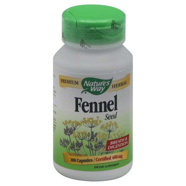 Nature's Way Fennel Seed Capsules - Shop Herbs & homeopathy at H-E-B